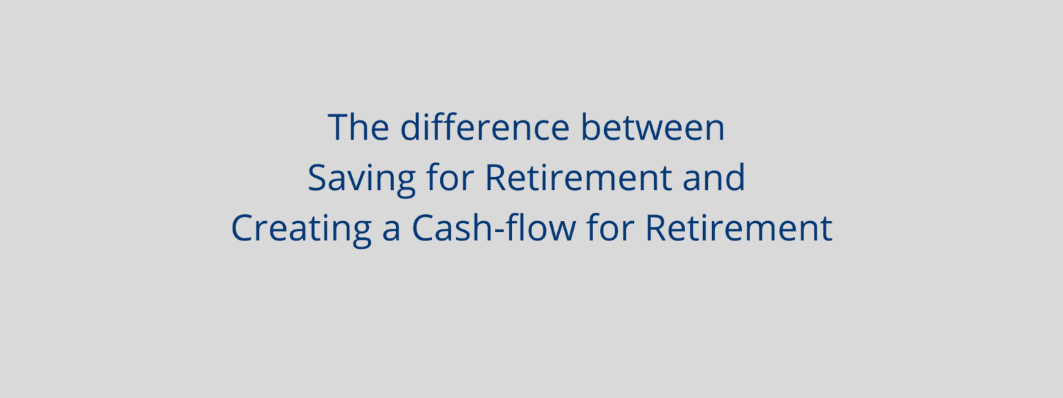 What is the difference between Saving for Retirement and Creating a ...